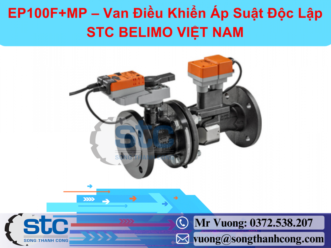 EP100F+MP – Van Điều Khiển Áp Suật Độc Lập STC BELIMO VIỆT NAM